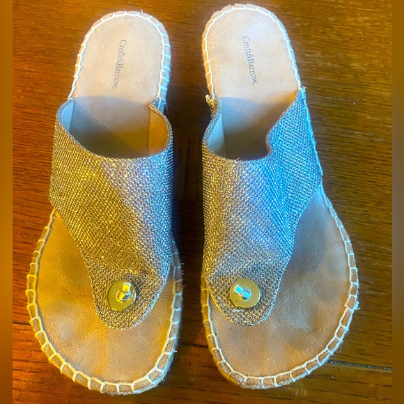 croft & barrow | Shoes | Croft Barrow Womens 8 Espadrille Wedge Gold ...